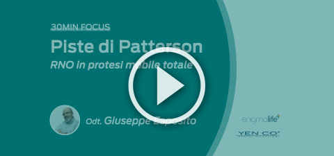 Piste di Patterson, RNO in Protesi Mobile Totale: video corso